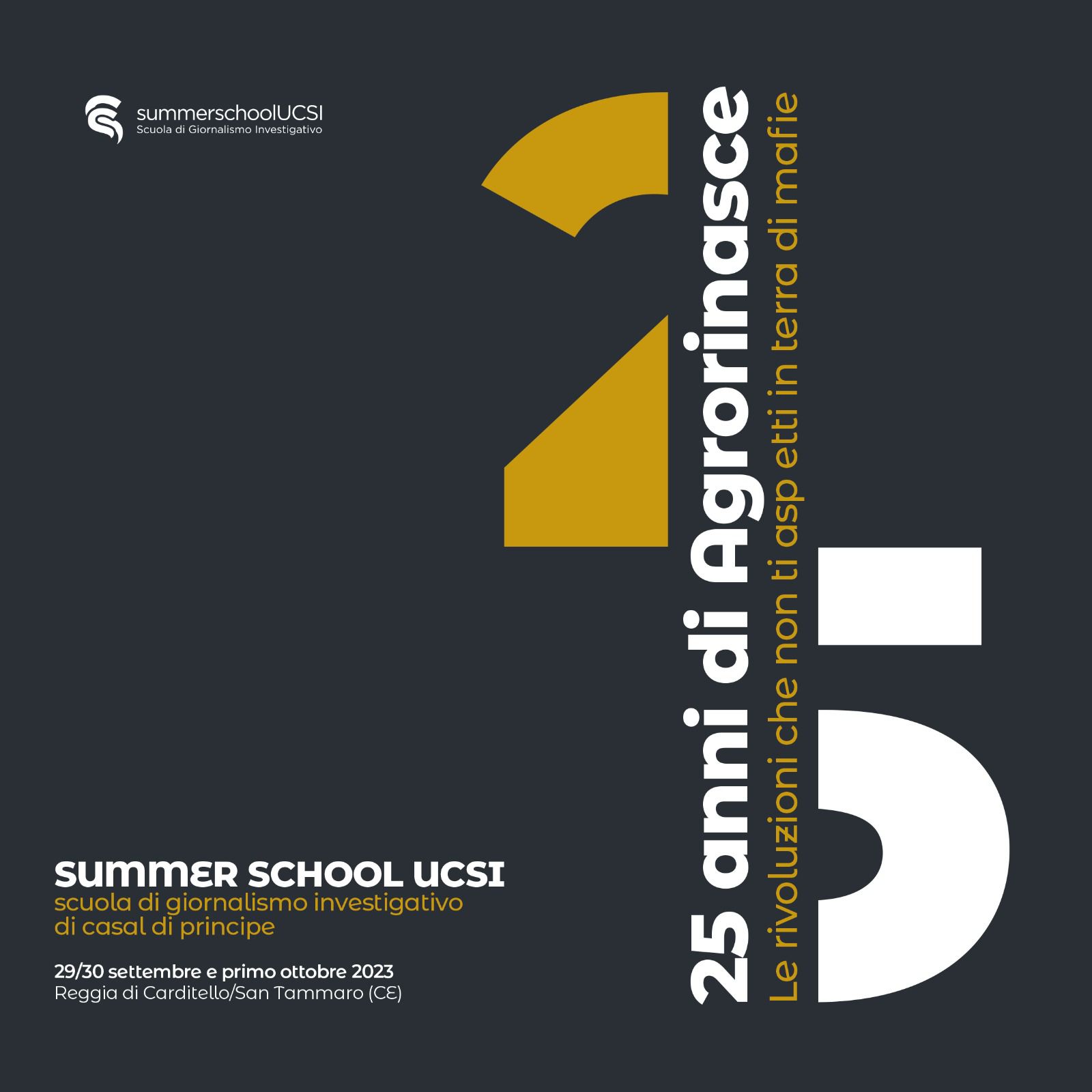 SUMMER SCHOOL UCSI 2023: DA VENERDÌ 29 SETTEMBRE A DOMENICA PRIMO OTTOBRE LA SCUOLA DI ...